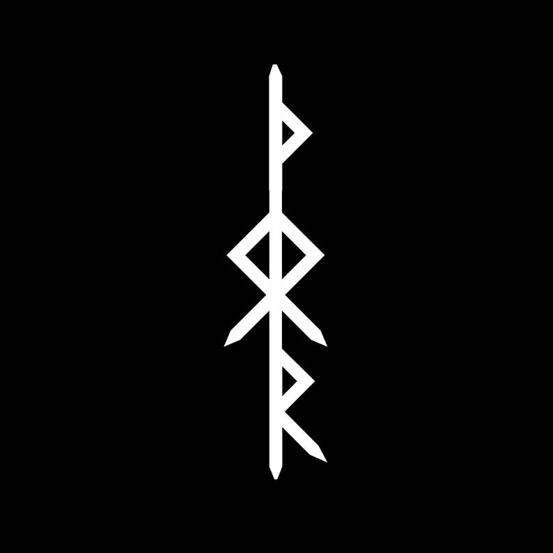 Thor Bindrune Decal Sticker - Etsy