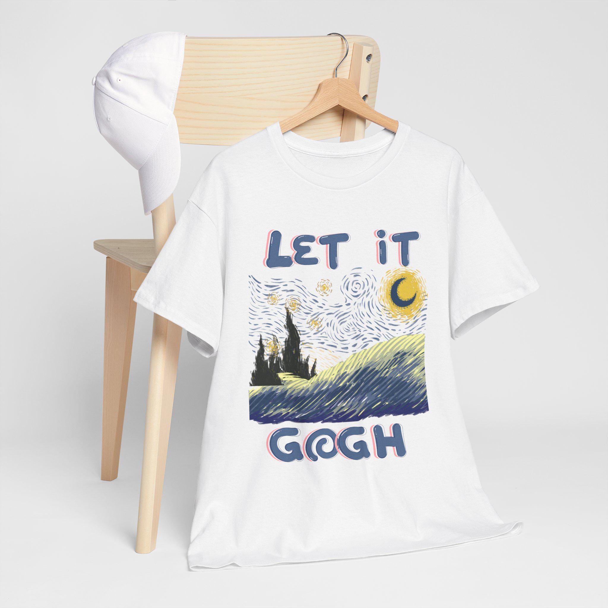 Let It Gogh SVG PNG Instant Download Van Gogh Digital Art Clipart ...