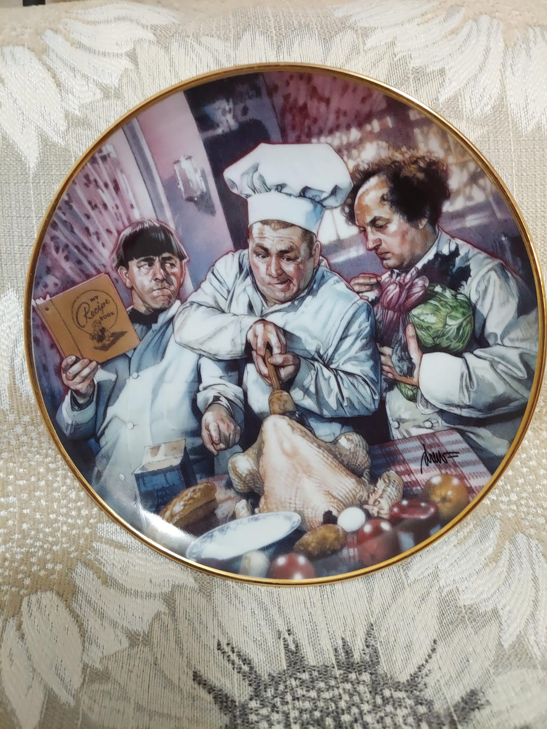 The Three Stooges - the Cooking Lesson 1994 - Etsy
