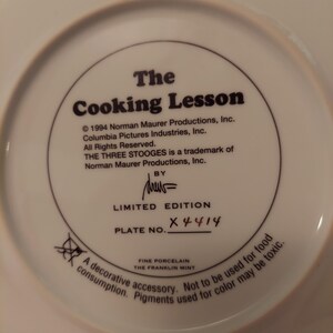 The Three Stooges - the Cooking Lesson 1994 - Etsy