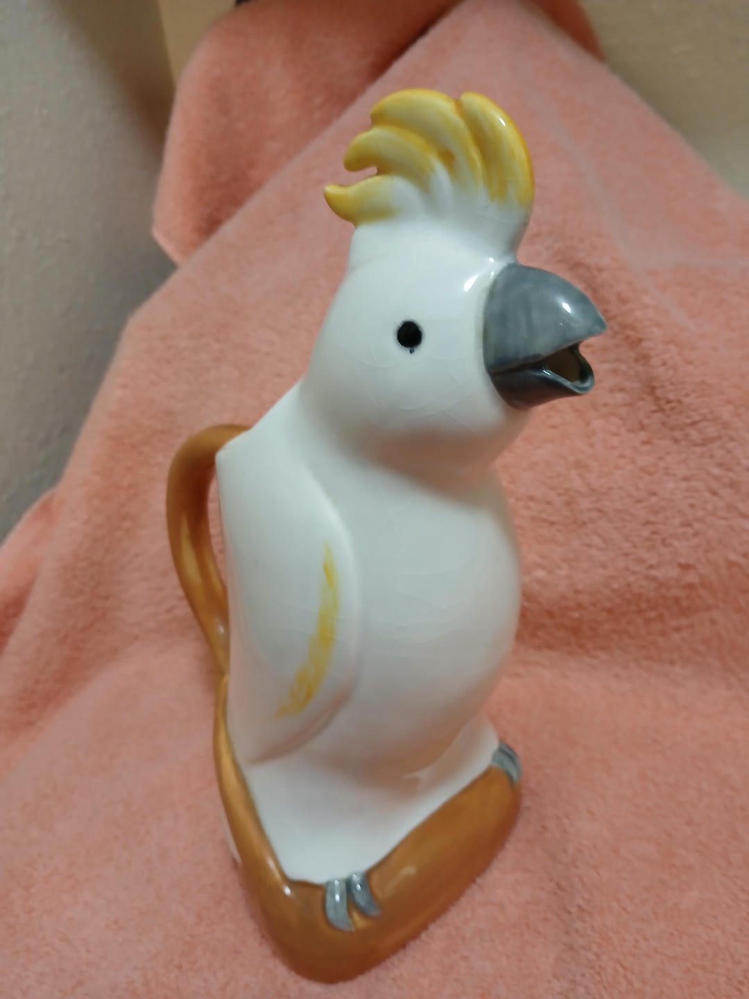 Pitcher Cockatoo 1978 by Taffy Dahl - Etsy