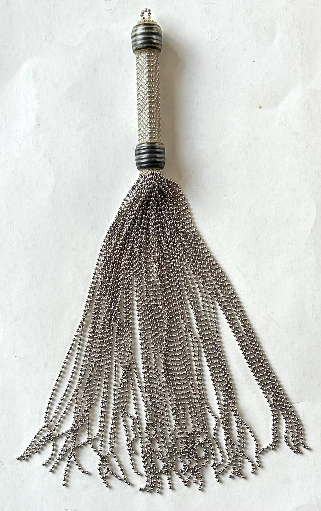 Medieval Ball Chain Impact Sensation 17 Long Flogger 12 Chain Falls ...