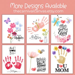 Mother's Day Handprint Craft Activity, Easy Craft for Daycare ...