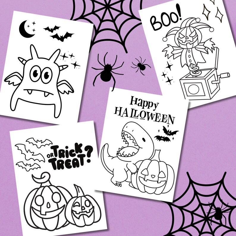 Halloween Coloring Pages, Spooky and Fun Halloween Coloring Sheets ...