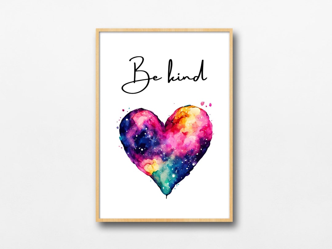 Be Kind, Choose Kindness, Kindness Poster, Choose to Be Kind, Classroom ...