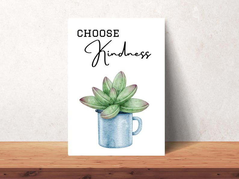 Choose Kindness, Kindness Poster, Choose to Be Kind, Classroom Decor ...