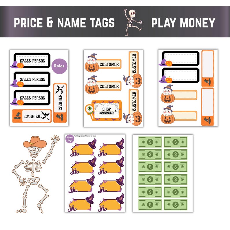 Halloween Dramatic Play, Costume Shop, Clothing Store, Imaginative Play ...