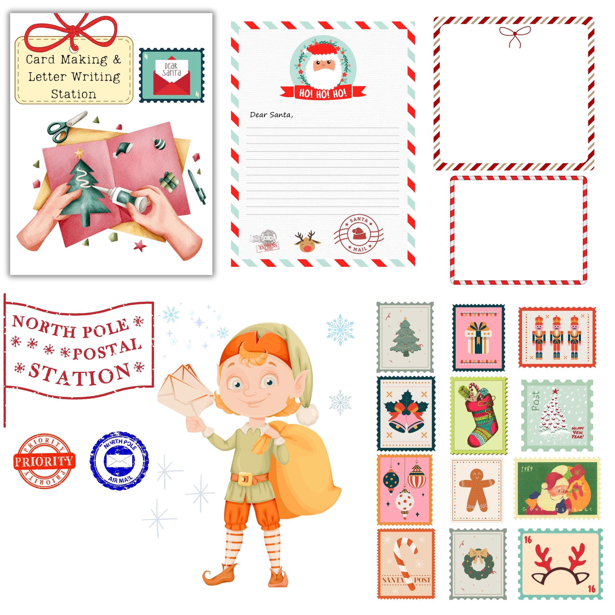 Santa's Workshop Dramatic Play,christmas Pretend Play, Christmas Fun ...