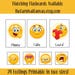 Feelings Chart, Emoji Feelings Poster, Today I Feel, How Do You Feel ...
