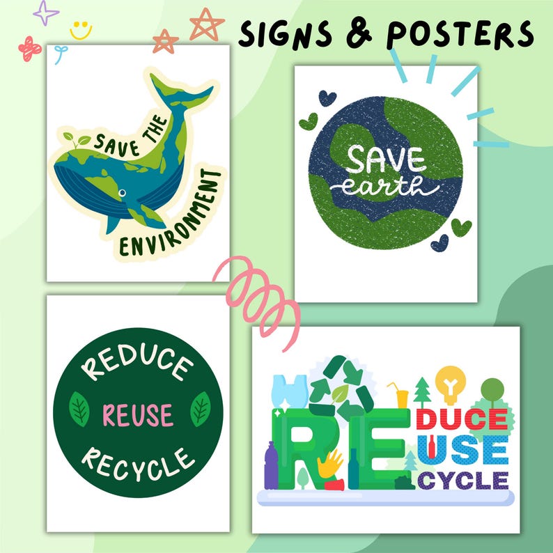 Earth Day Preschool & Kinder Activities L Recycling Dramatic Play L ...