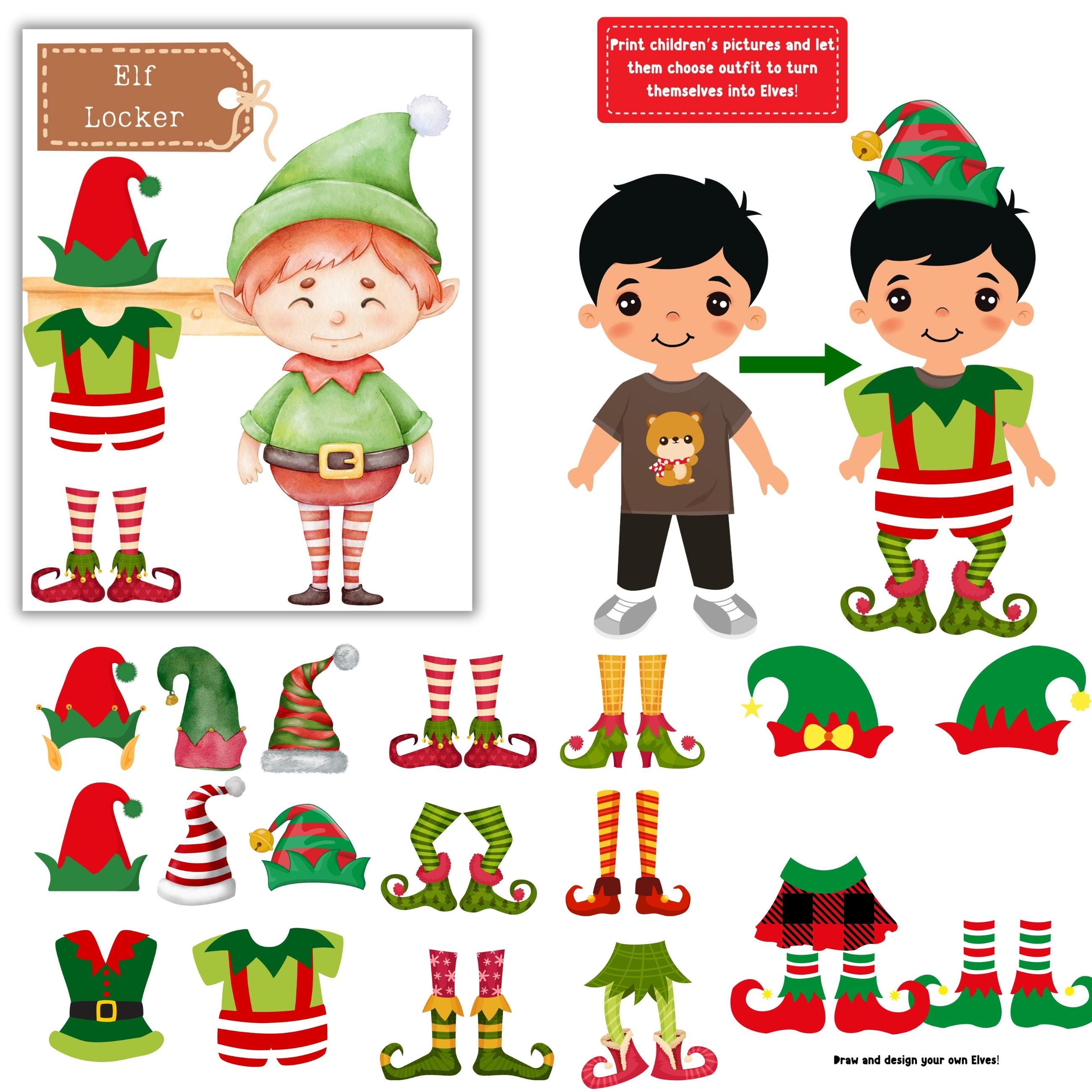 Santa's Workshop Dramatic Play,christmas Pretend Play, Christmas Fun ...