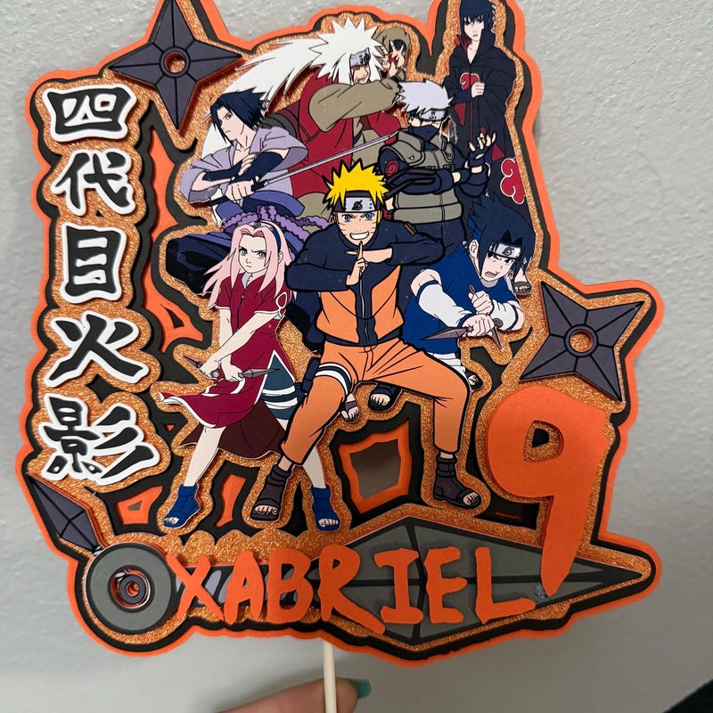 Naruto Cake Decorations - Etsy