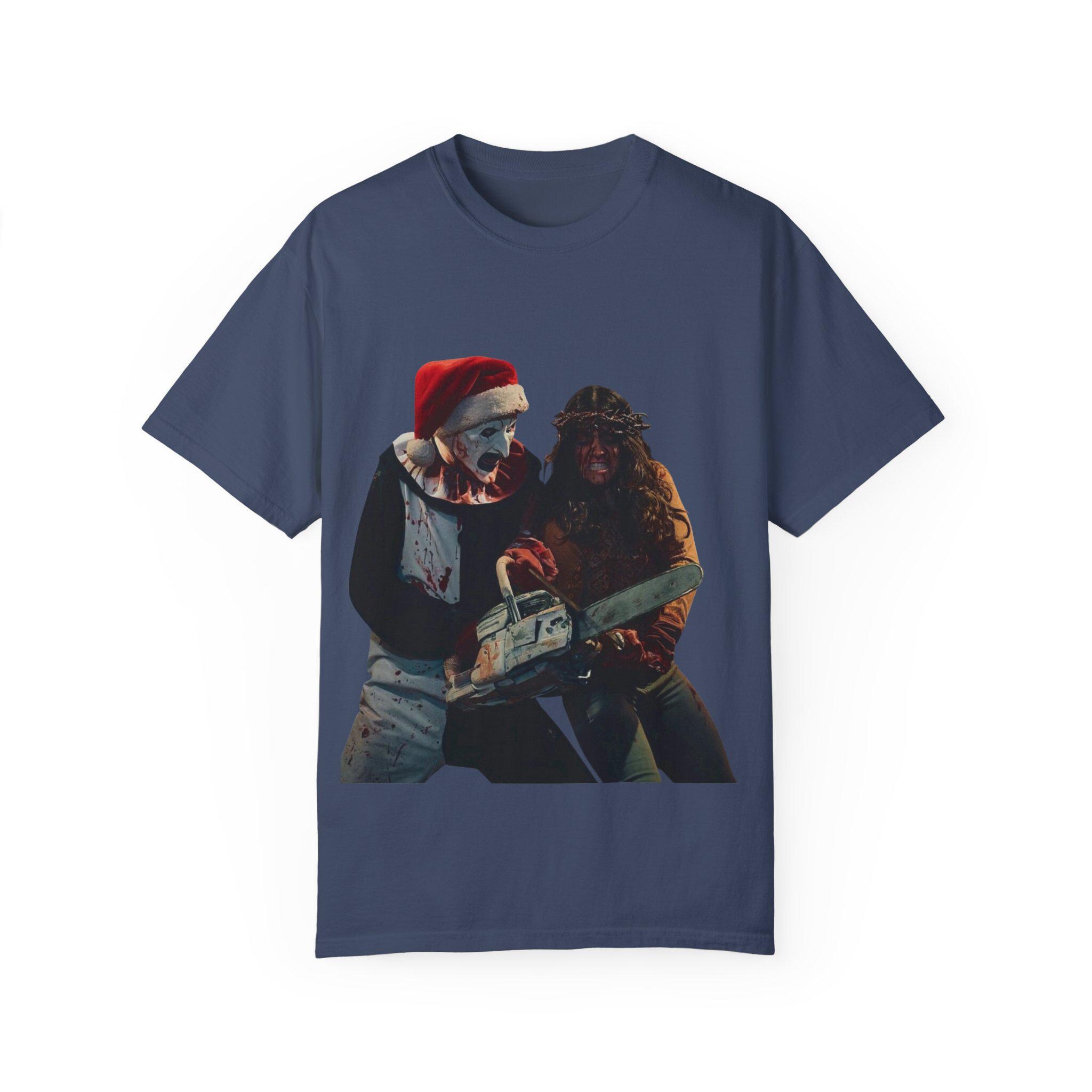 Terrifier Art the Clown Print T-shirt, Horror Movie Tee, Unisex Graphic ...