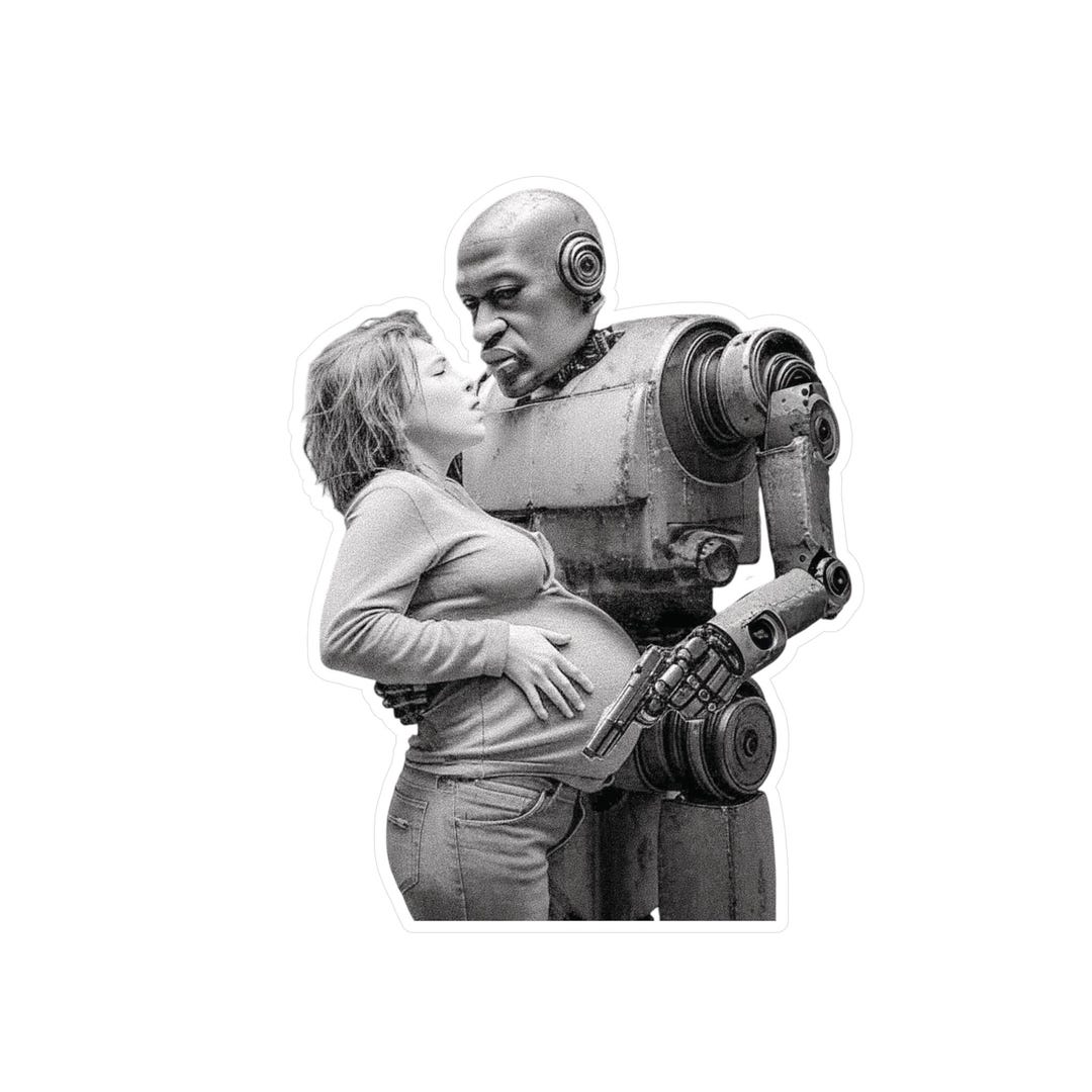 Vinyl Decal, George Droid Protector of Pregnant Women, Sticker, Laptop ...