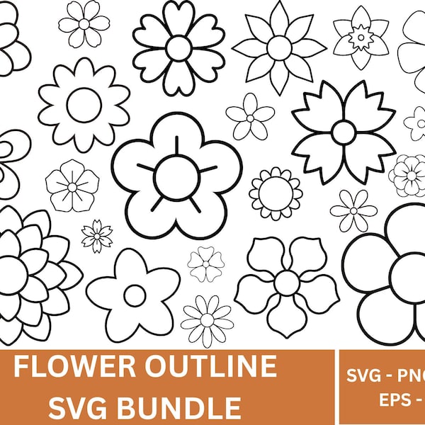 Small Flower to Draw - Etsy UK