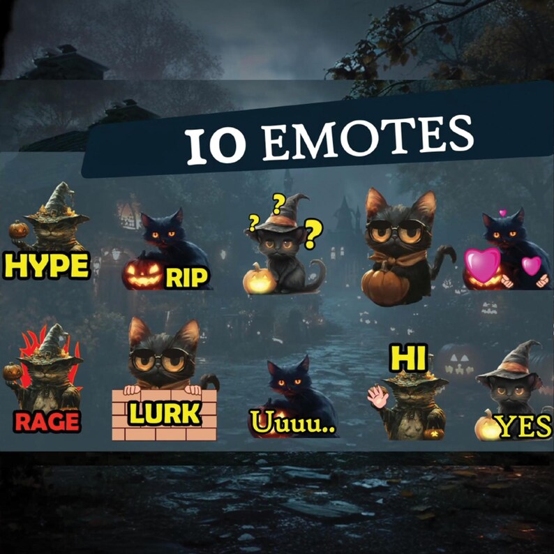 Animated Halloween Twitch Overlay – Spooky Stream, Eerie Effects - Etsy