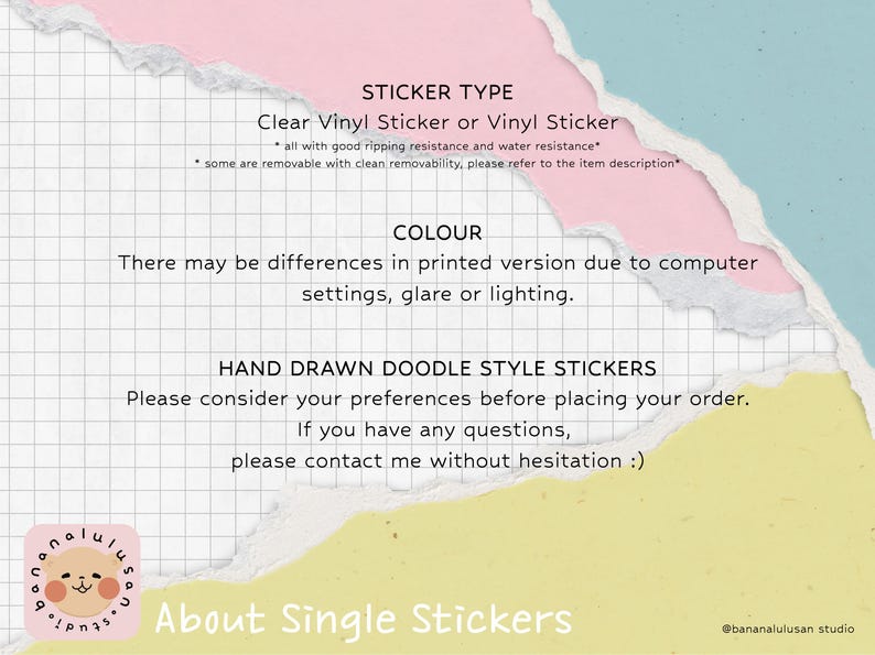 Korean Triangle Kimbap Single Sticker | Vinyl Sticker | Easy Peel ...