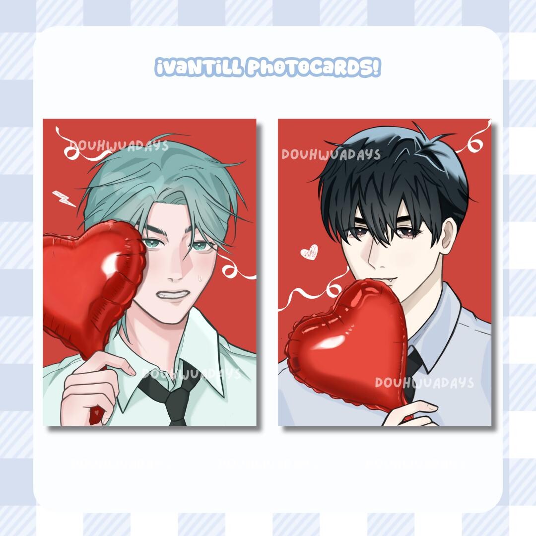 Alien Stage Ivantill Photocards (valentine Edition) - Etsy