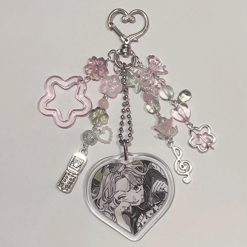 The Guy She Was Interested in Wasn't a Guy at All/green Yuri Keychains ...