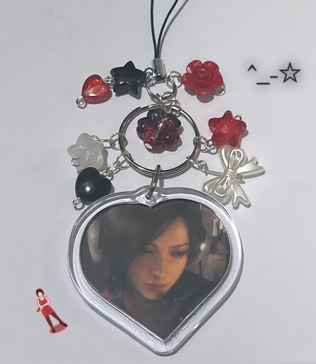 Resident Evil 4 Ada Wong Keychain - Etsy