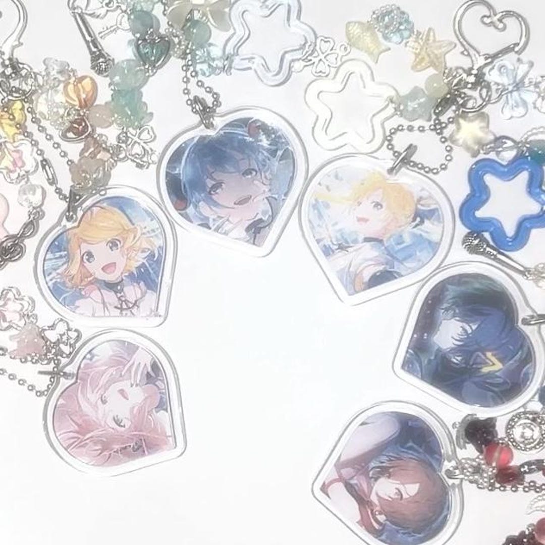 Project Sekai Vocaloid Keychains - Etsy