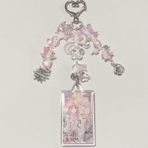 Shoujo Manga Cluttered Photo Keychains 1 (limited) (dispatch After Jan ...