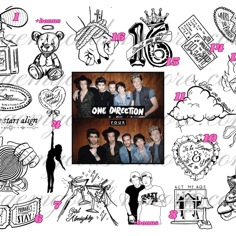One Direction Decor - Etsy