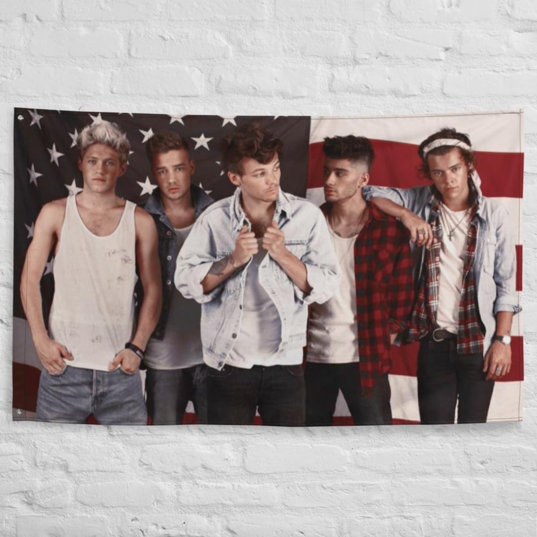 One Direction American Flag - Etsy