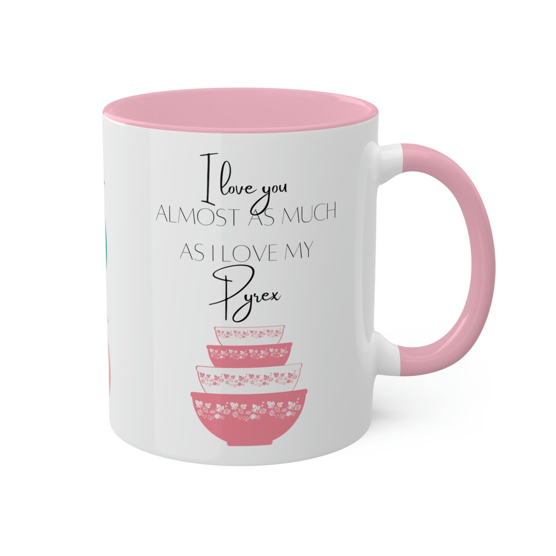 Vintage Inspired Pyrex Mug, Atomic Burst, Funny Mom Mug, Funny Pyrex ...