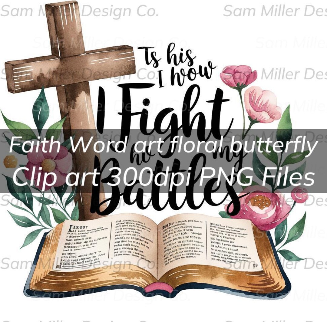Faith-based Clipart Instant Download for Sublimation Design ...
