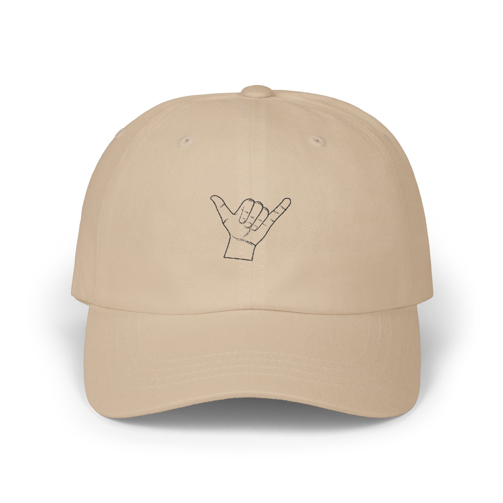 Embroidered Shaka Hand Sign Hat, Classic Dad Cap, Surfer Cap, Peace and ...