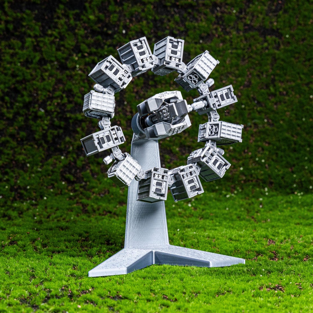 Interstellar Endurance Space Station Model, 3D Printed Sci-fi Display ...