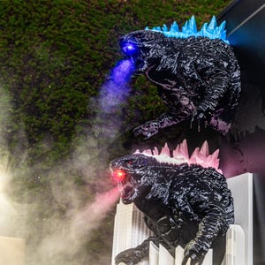 Godzilla Humidifier Dynamic Light Effects Monster Universe Anime Decor ...