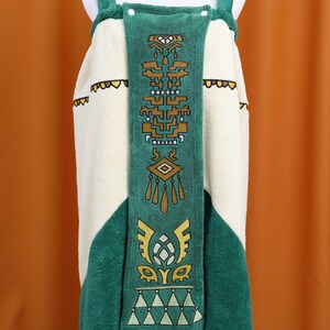 Zelda Ancient Costume Bath Robe Plush Towel Fabric, Handmade Flap Dry ...