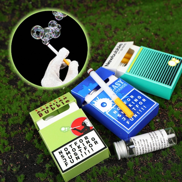 Bubble Cigarette Toy - Etsy