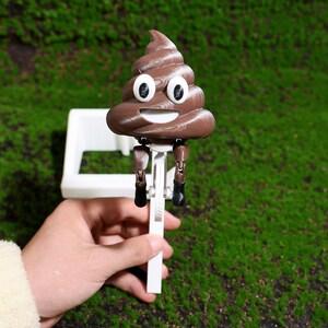 Funny Poop Shaped Toilet Paper Holder Unique Bathroom Accessories Decor ...