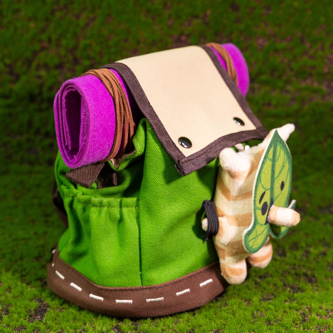 Zelda Korok Backpack, Tears of the Kingdom Korok Plush, Travel Bag With ...