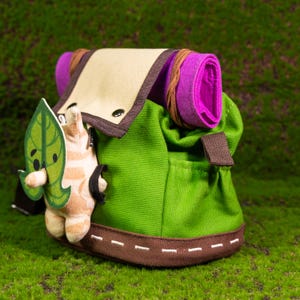 Zelda Korok Backpack, Tears of the Kingdom Korok Plush, Travel Bag With ...