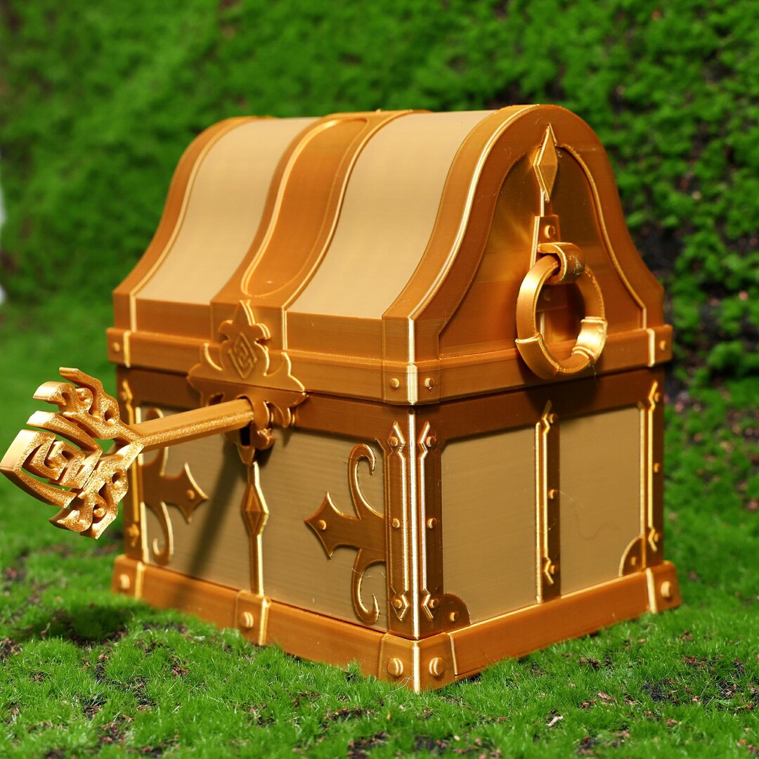 Genshin Impact Treasure Chest Handmade 3d-printed PLA Display Box for ...