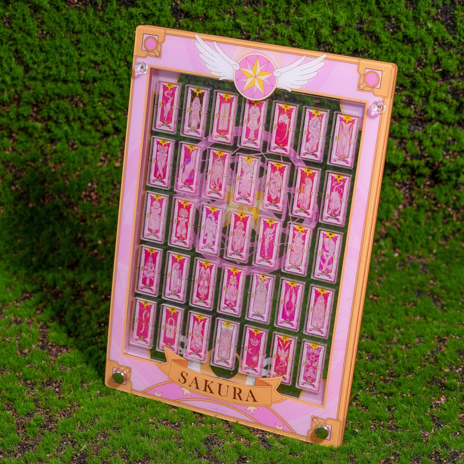 Acrylic Mini Clow Card Sakura Cards Display Frame | Collectible for ...