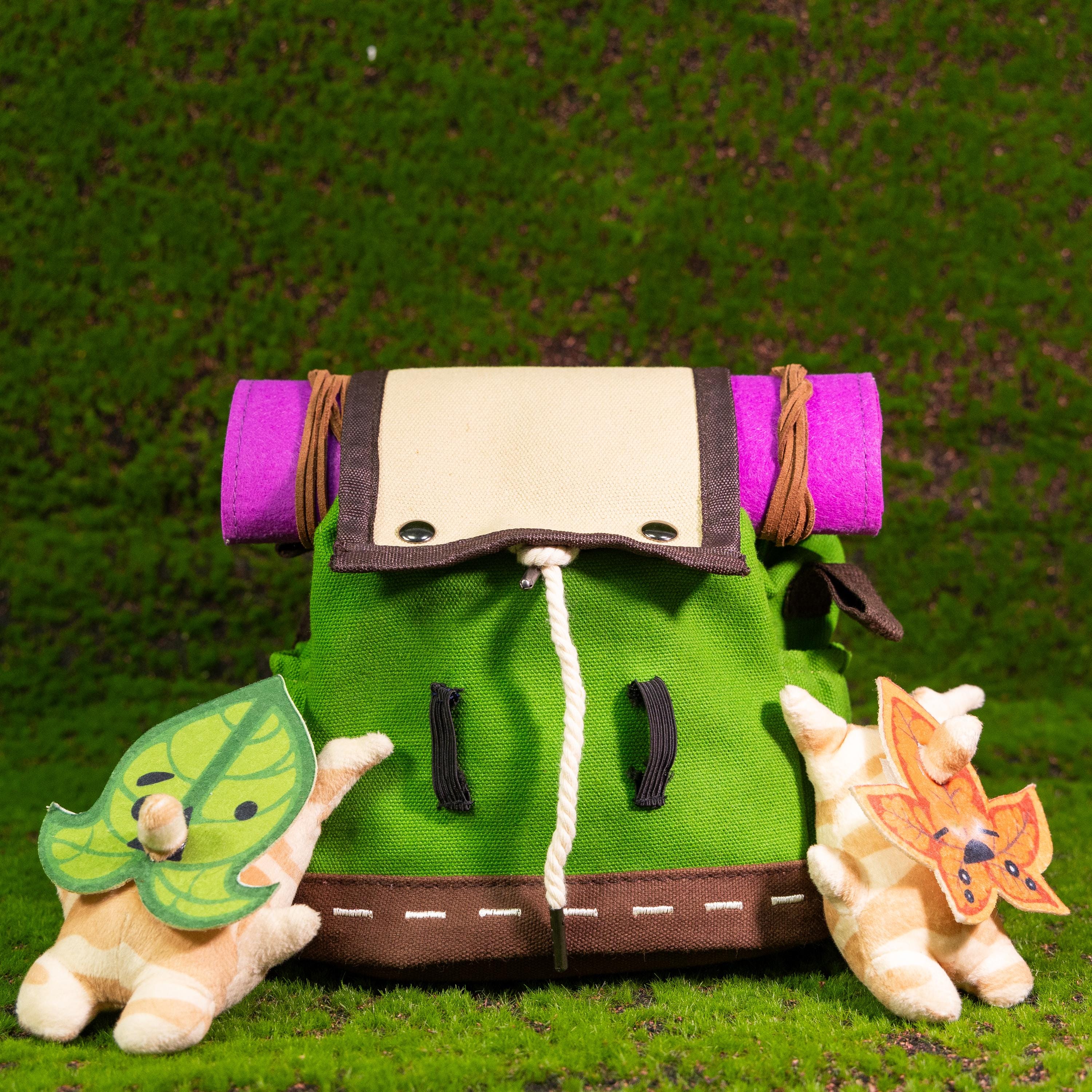 Zelda Korok Backpack, Tears of the Kingdom Korok Plush, Travel Bag With ...