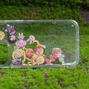Sailor Moon Quicksand Phone Case for iPhone Series, Fashionable Drop ...