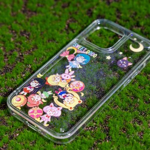 Sailor Moon Quicksand Phone Case for iPhone Series, Fashionable Drop ...