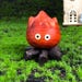 Wooden Fire Spirit Figurine With Magnet Desk Ornament Gift for Anime ...
