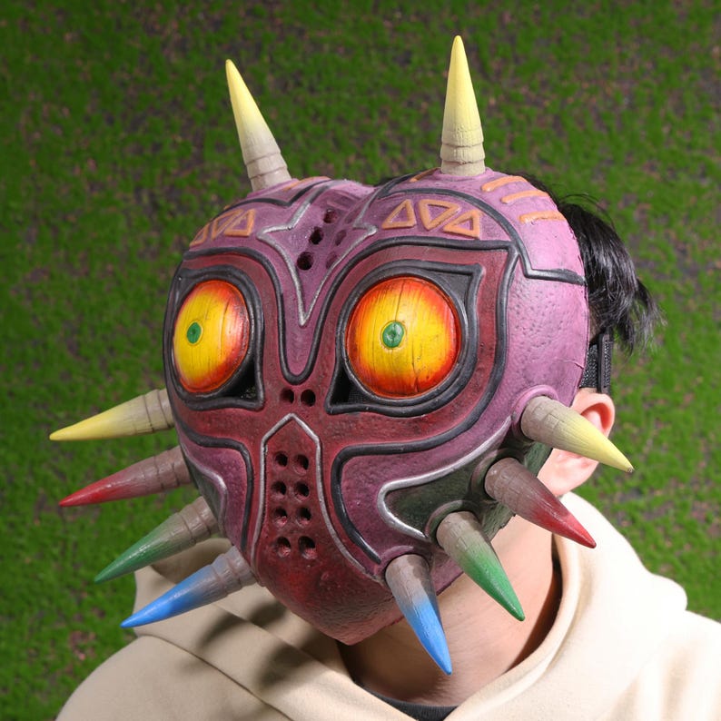 Majora Mask for Halloween Zelda Custom Cosplay – High-quality Form ...