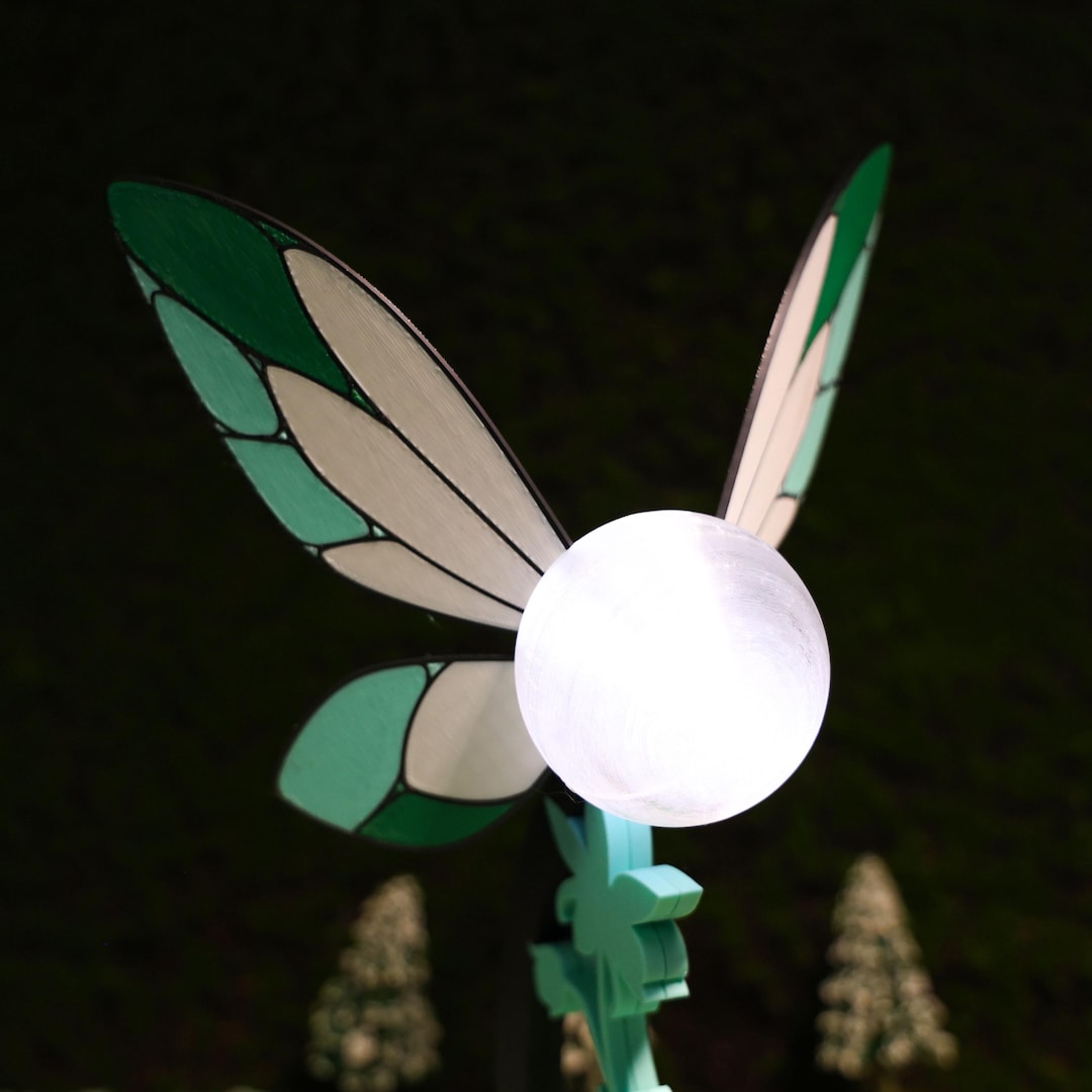 Zelda Fairy Navi Night Light Magnetic Switch Control LED Lamp, 3D ...