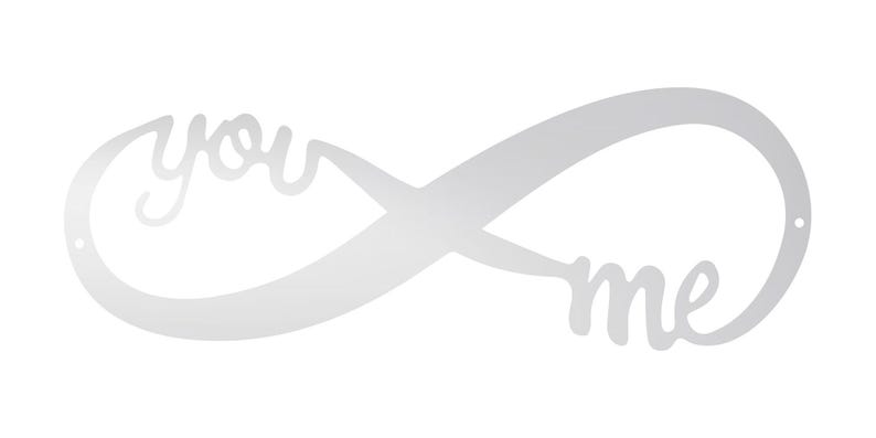You and Me Infinity Sign - Etsy