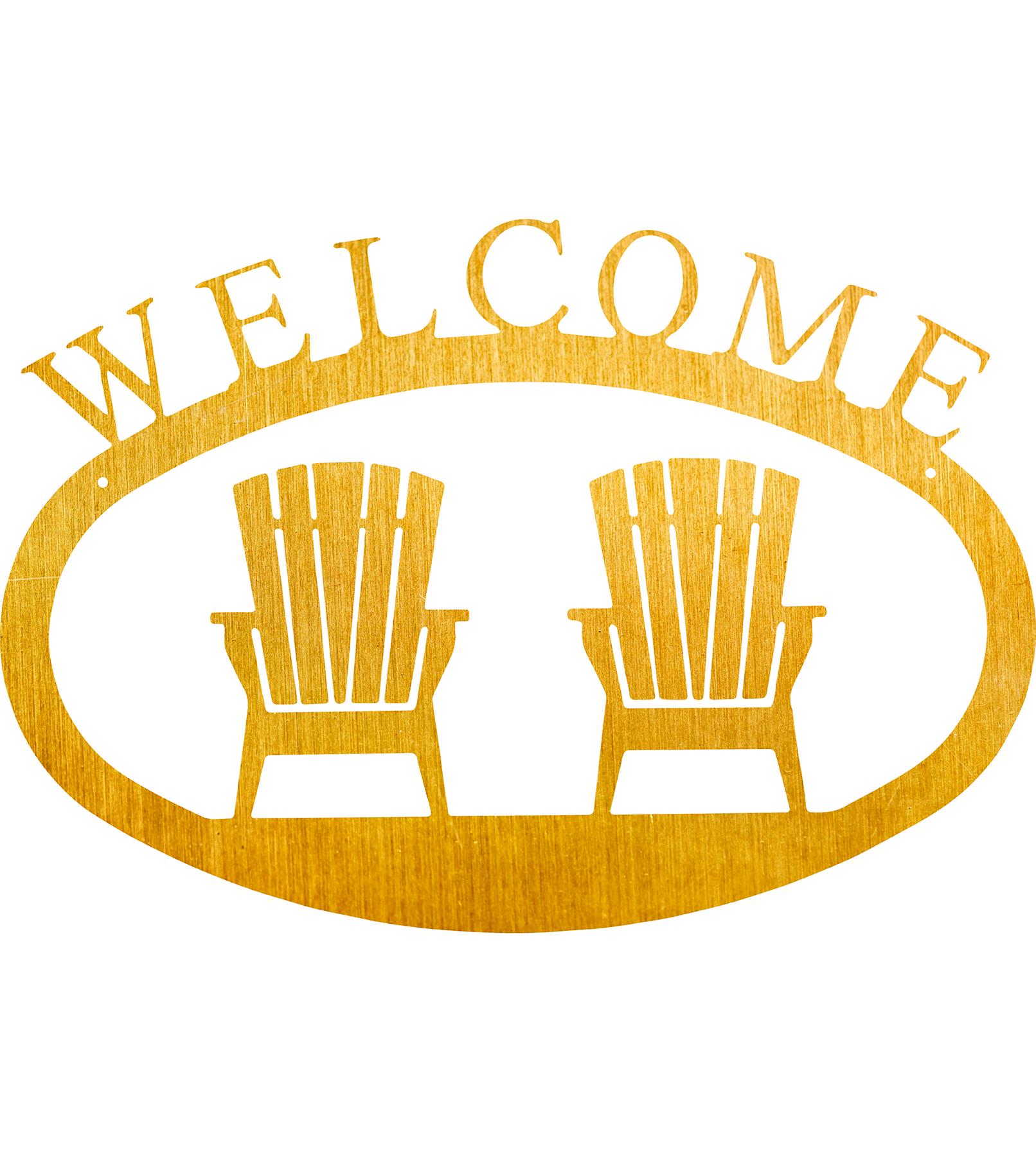 Welcome Chairs Sign - Etsy