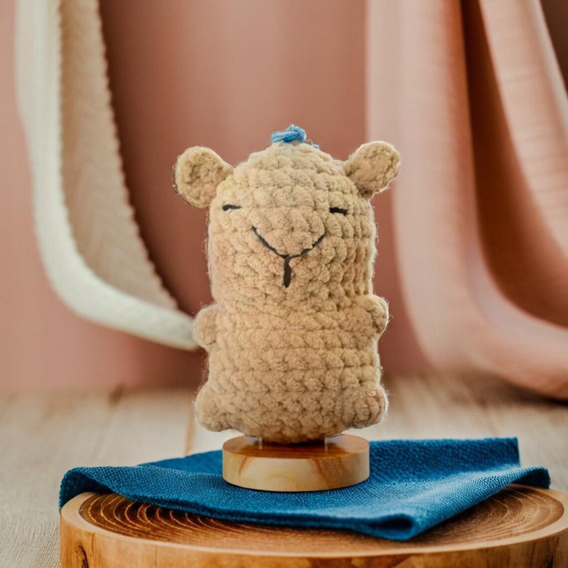 Capybara PDF Pattern, No Sew Amigurumi Capybara, No Sew Crochet Pattern ...
