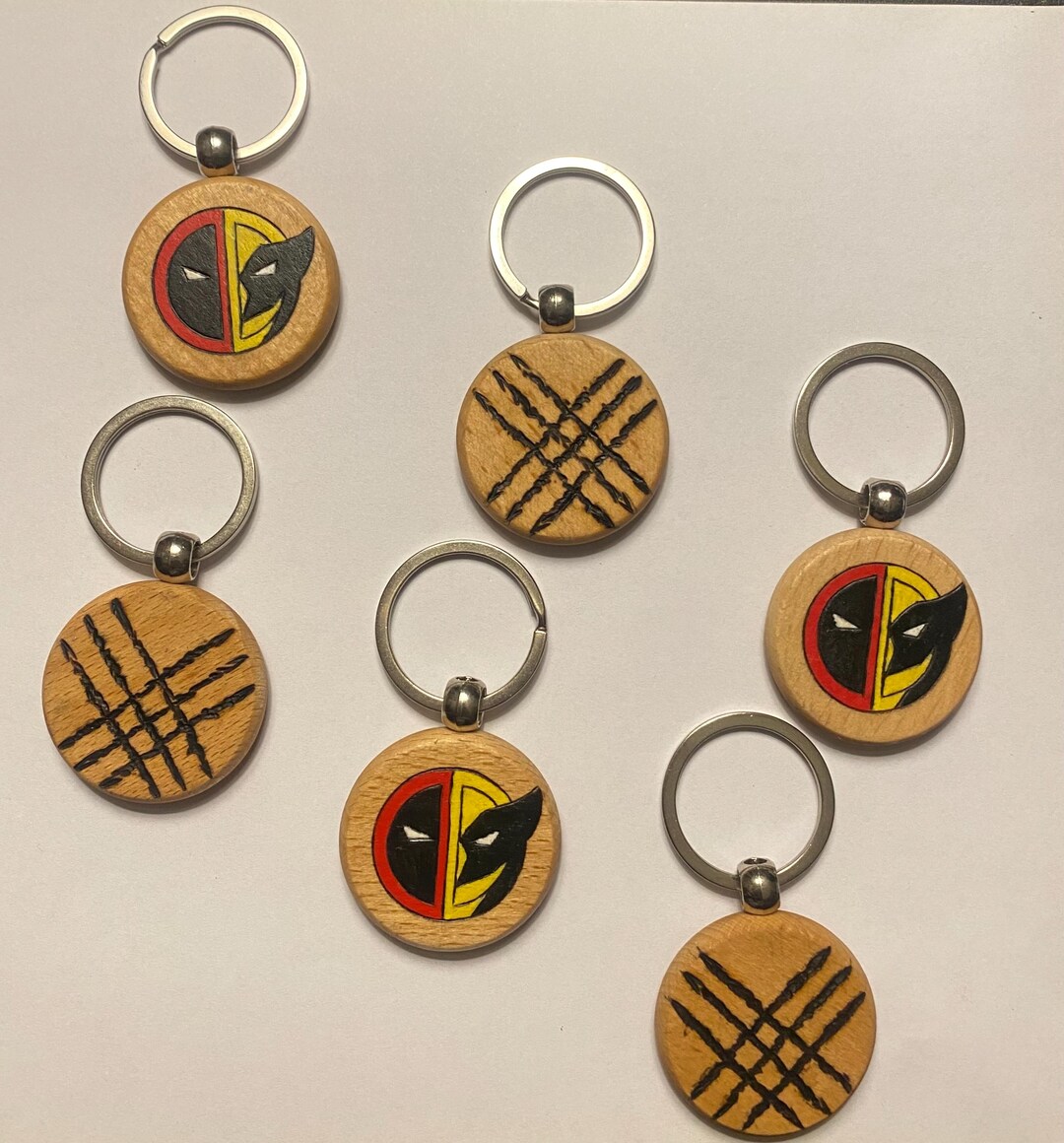 Deadpool & Wolverine Keychains - Etsy